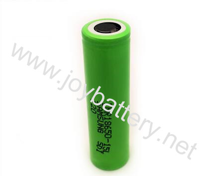 High Drain 3.7V 1500mAh 18A Samsung SDI INR18650-15L Original High ...