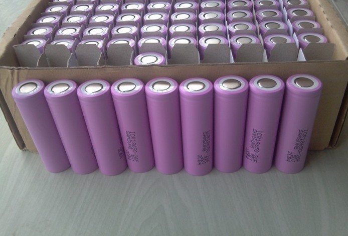 Samsung 3.7v 2600mah 18650 26F rechargeable lithium ion battery cell ...