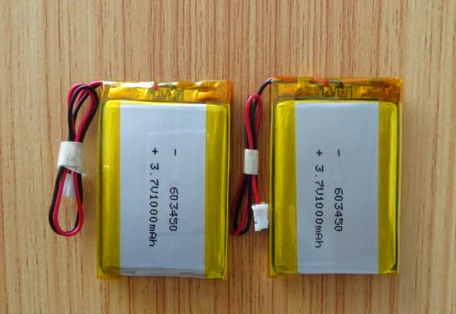603450 1000mAh 3.7V Lithium Ion Rechargeable Batteries for GPS
