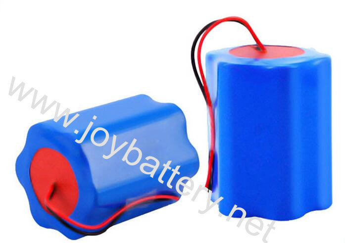 11.1V 3S2P 4400mah 18650 Li-ion Battery Pack,Rechargeable 18650 cell ...