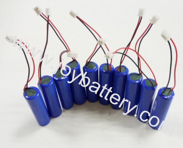 High capacity battery pack 1S1P 3.7V 3.4Ah 18650 with PCB 3.7V 3400mAh ...