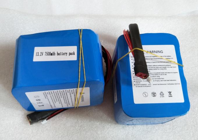 High efficiency 13.2V 7.5Ah 26650 Lifepo4 Battery Pack 4S3P with A123 ...